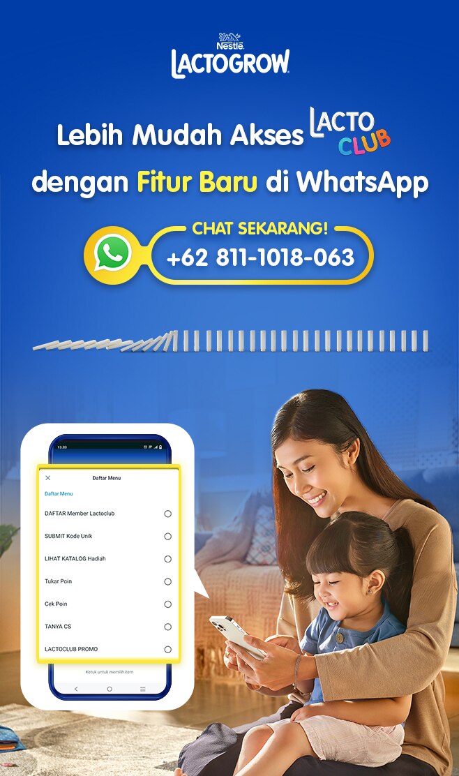 LACTOCLUB: Dukung Si Kecil Tumbuh Luar Biasa